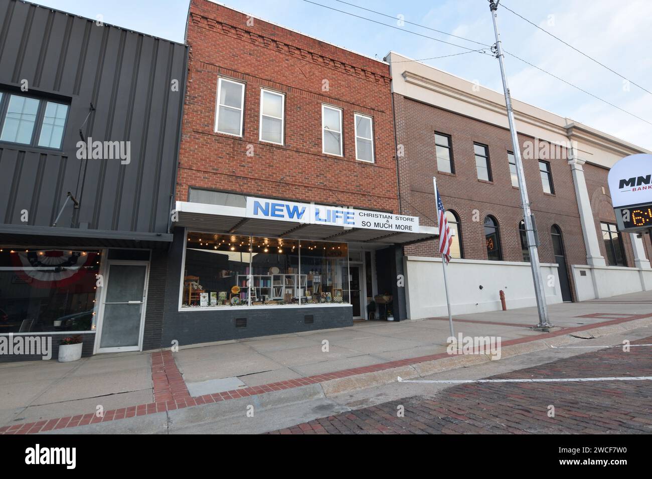 New Life Christian book store in downtown McCook Nebraska - May 2023 ...