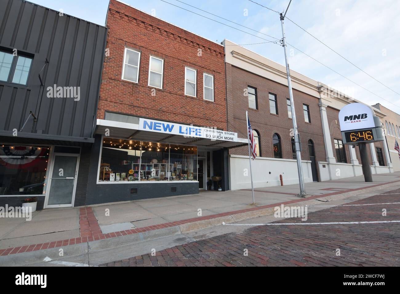 New Life Christian book store in downtown McCook Nebraska - May 2023 ...