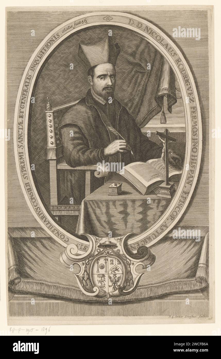 Paret Van Nicolaus Rodriguez Fermerino, Johann Georg Seiller, 1673 ...