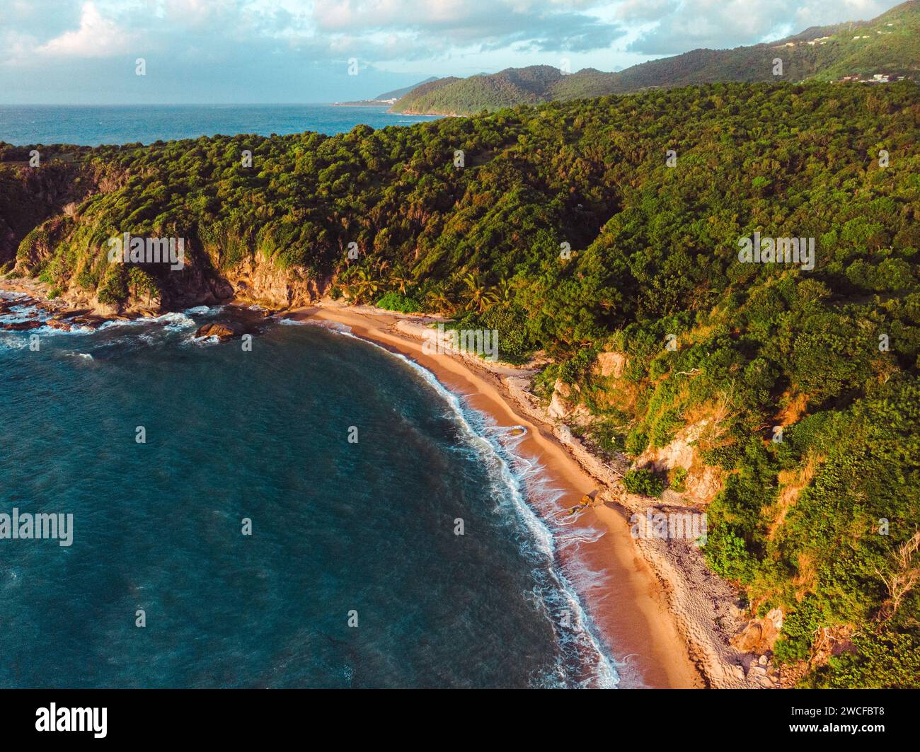 Puerto rican island aerial hi-res stock photography and images - Alamy
