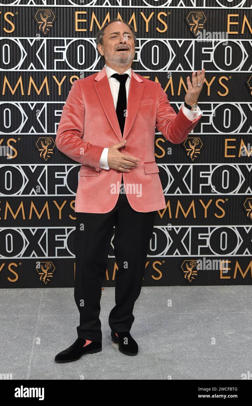 Kevin Pollak arrives at the 75th Primetime Emmy Awards on Monday, Jan ...