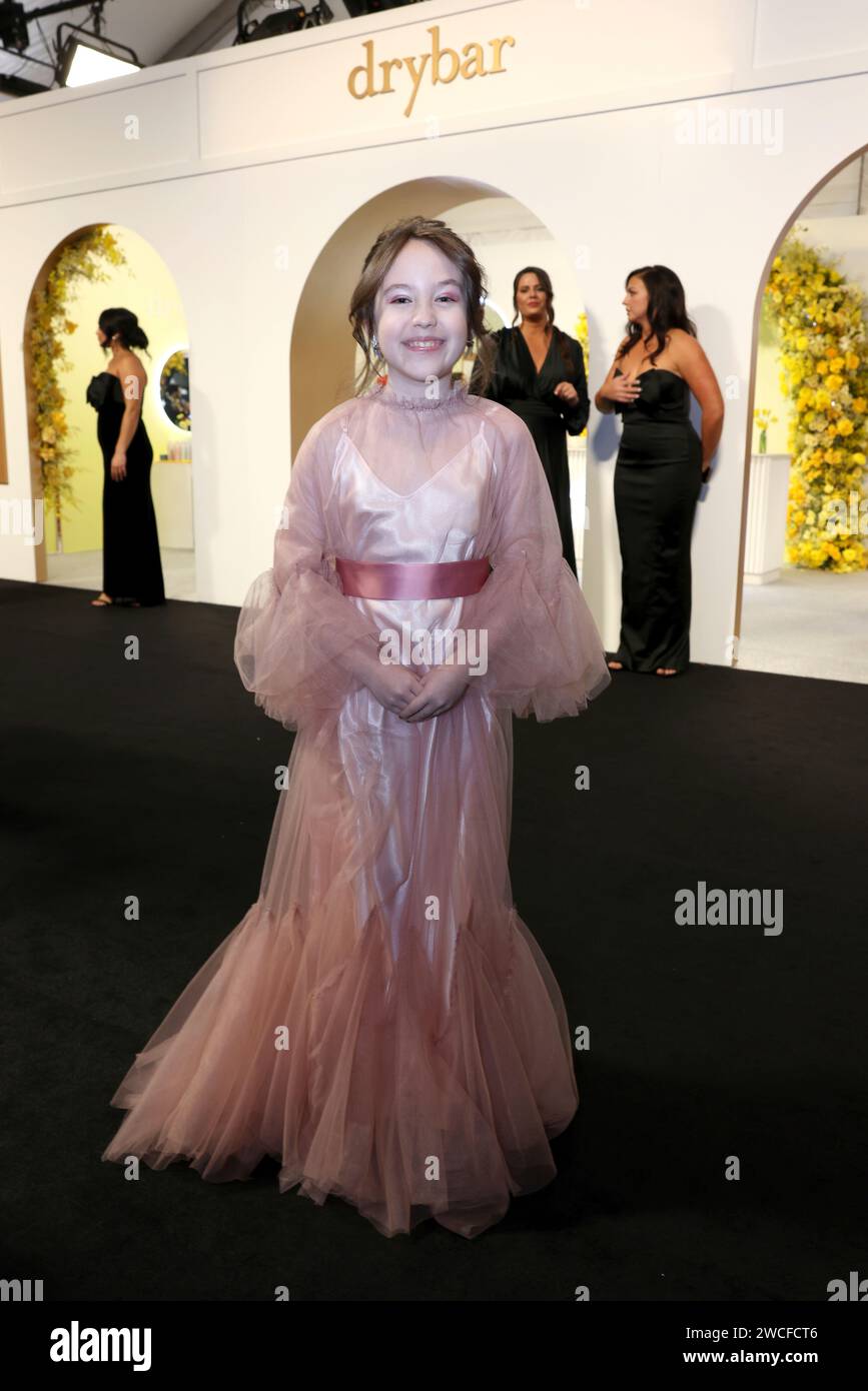 Vivian Lyra Blair enhances her look and style at the 75th Emmy Awards ...