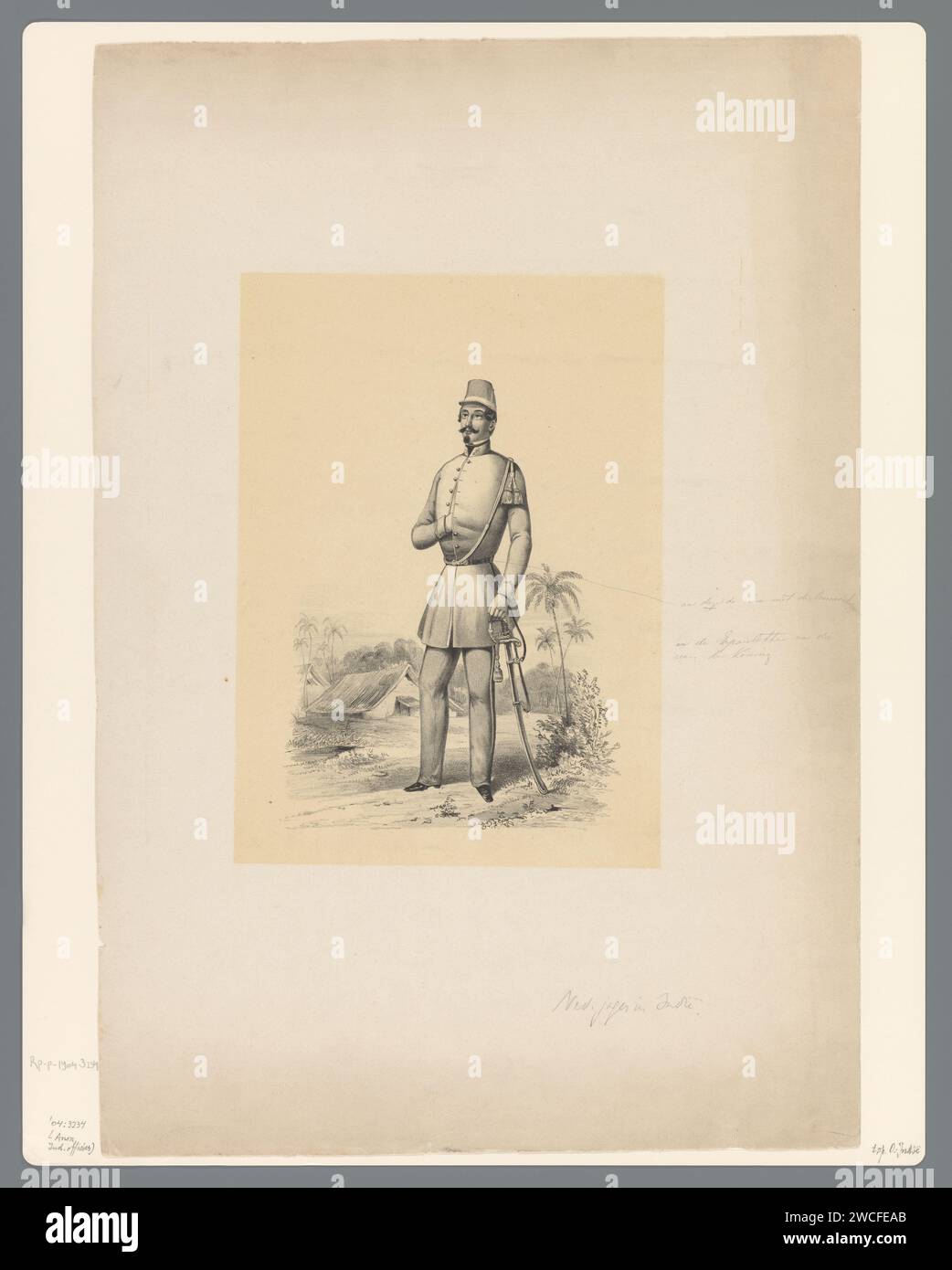First lieutenant of the Royal Dutch -Indian Army, Anonymous, 1814 ...