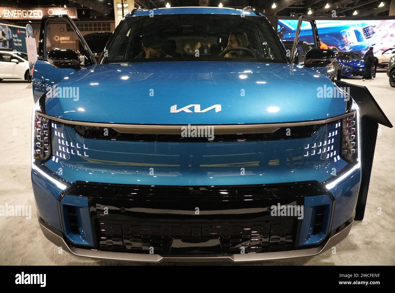 Philadelphia, Pennsylvania, U.S - January 14, 2024 - The front view of ...