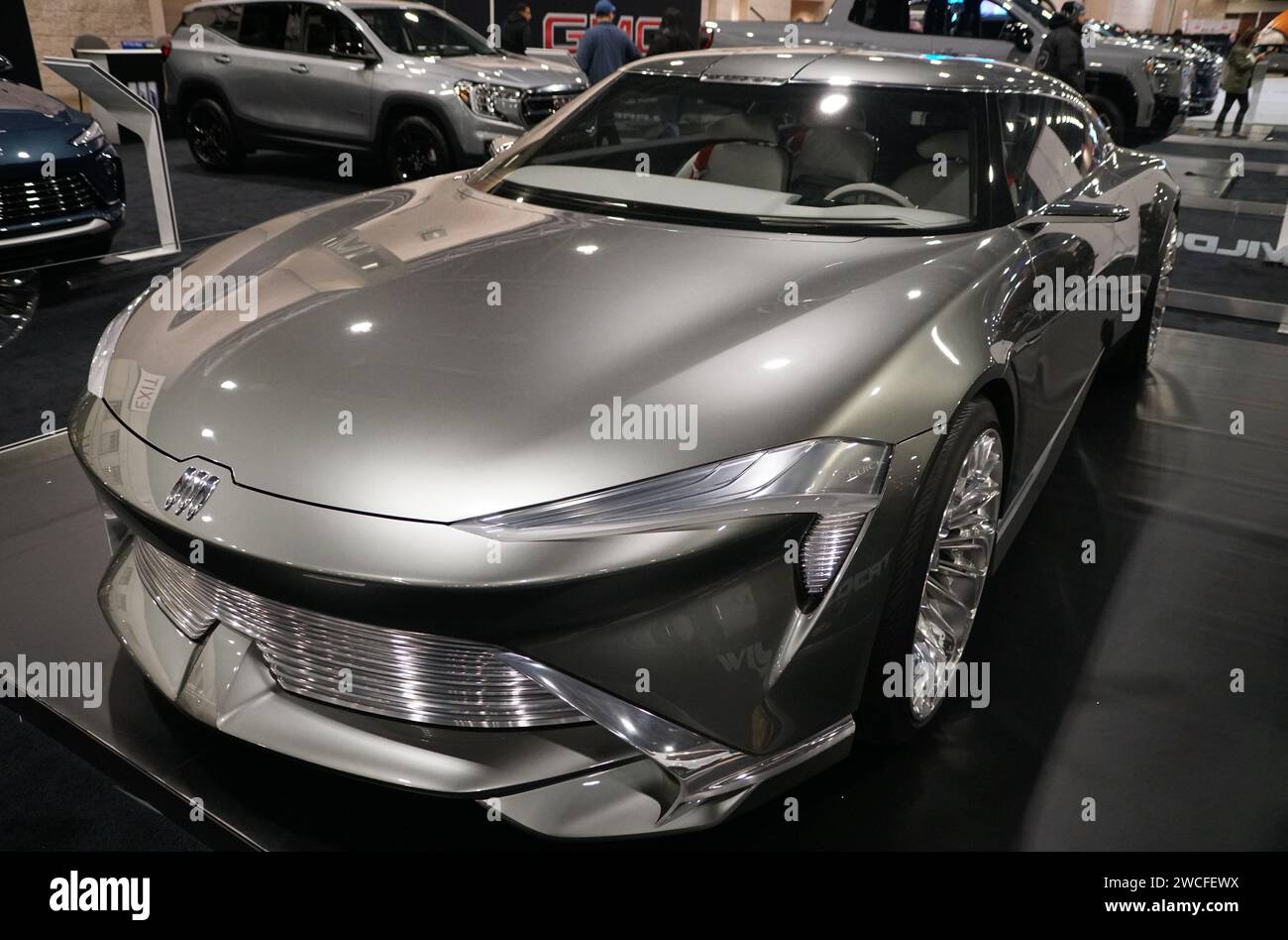 Philadelphia, Pennsylvania, U.S.A - January 14, 2024 - The silver color ...