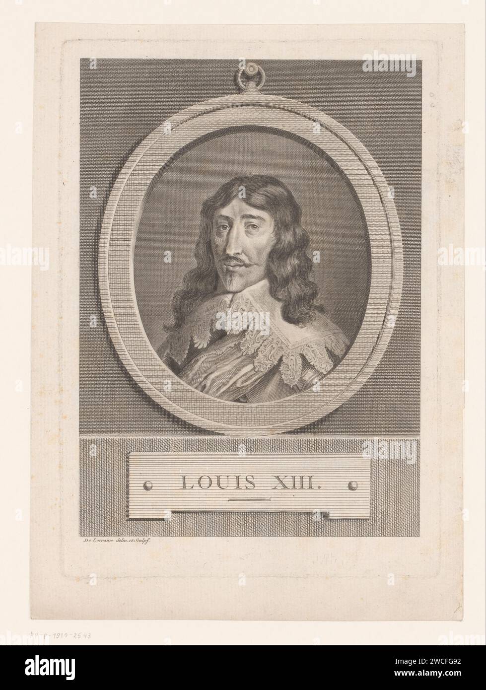 Portrait of Louis XIII of France, Jean Baptiste de Lorraine, After ...