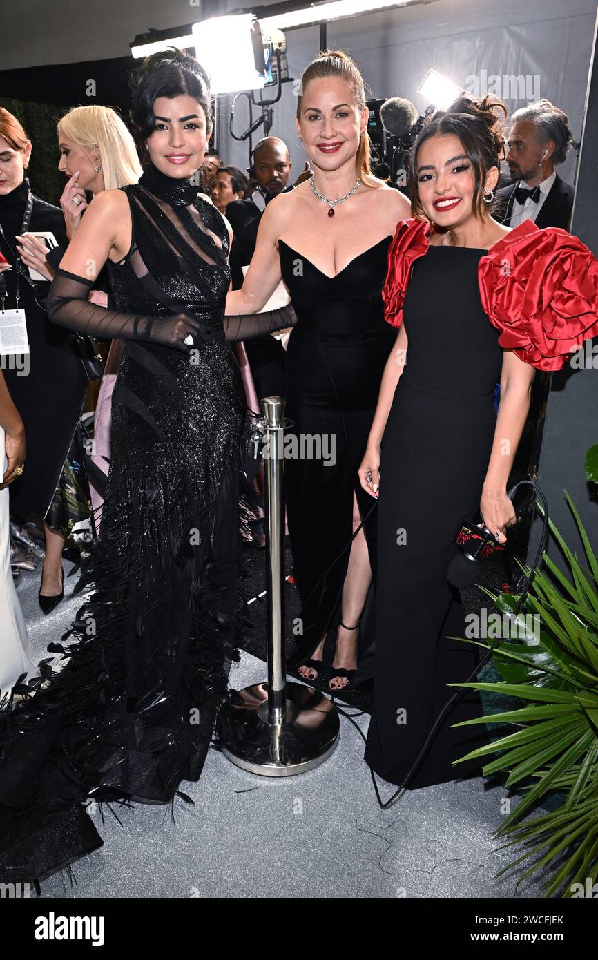 Mila Al Zahrani, Raya Abirached and Ajwa Aljoudi walks the red carpet ...