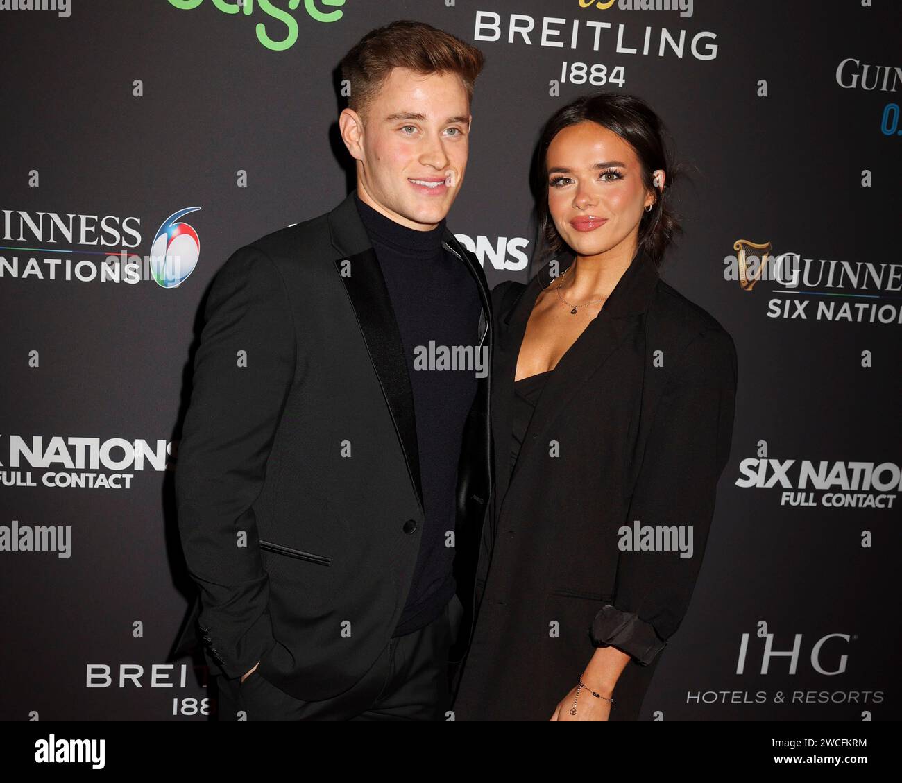 London, UK. 15th Jan, 2024. Stephen Varney and Meg Morris attend the ...