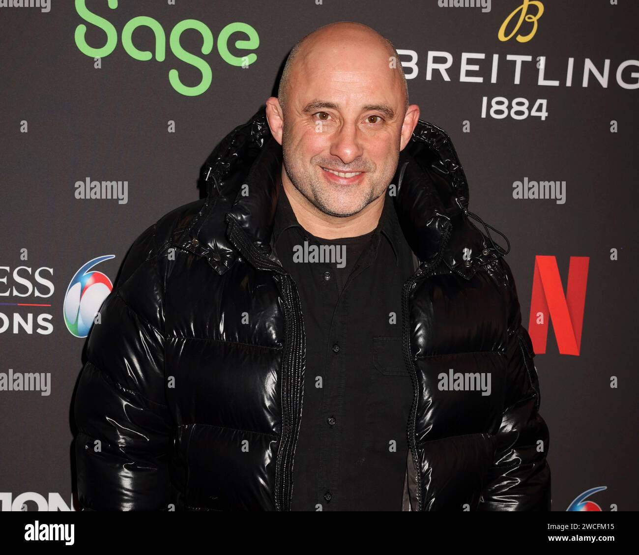 London, UK. 15th Jan, 2024. David Flatman attends the Six Nations: Full ...