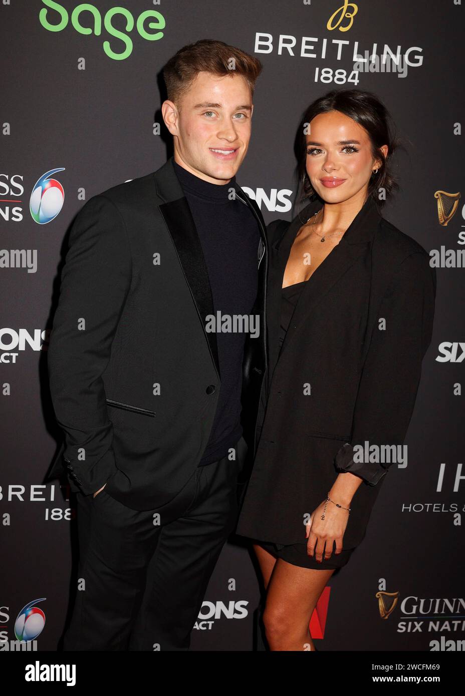 London, UK. 15th Jan, 2024. Stephen Varney and Meg Morris attend the ...