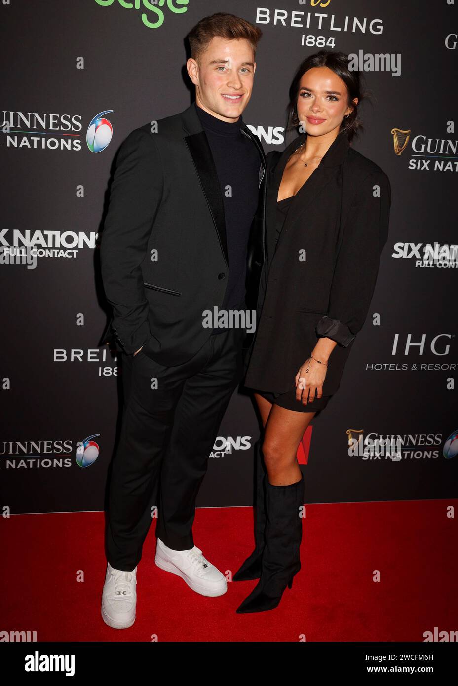 London, UK. 15th Jan, 2024. Stephen Varney and Meg Morris attend the ...