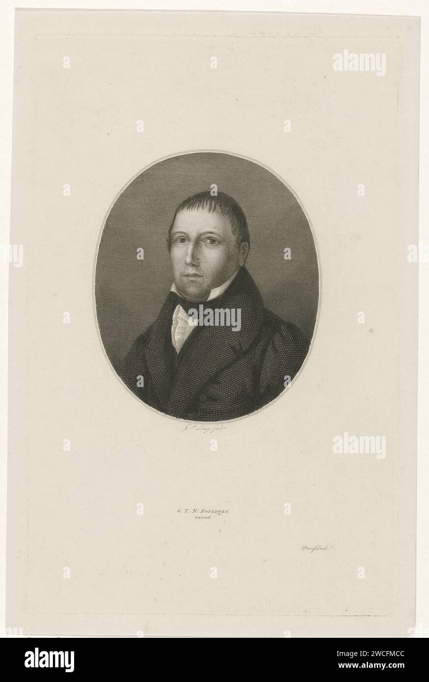 Portret Van Victor Keller, Johannes Philippus Lange, 1820 - 1849 print ...