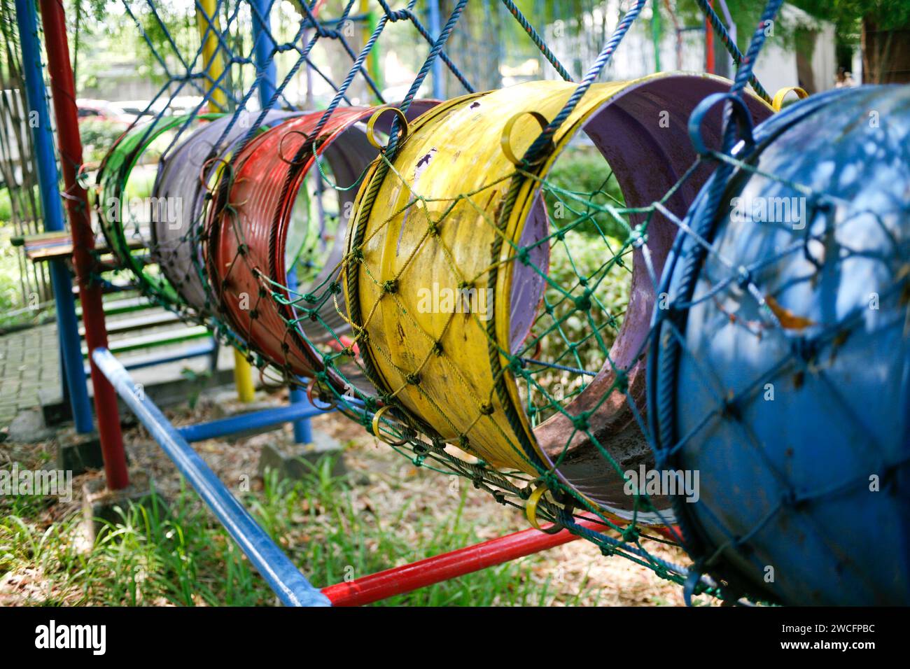 Colorful barrels hi-res stock photography and images - Alamy