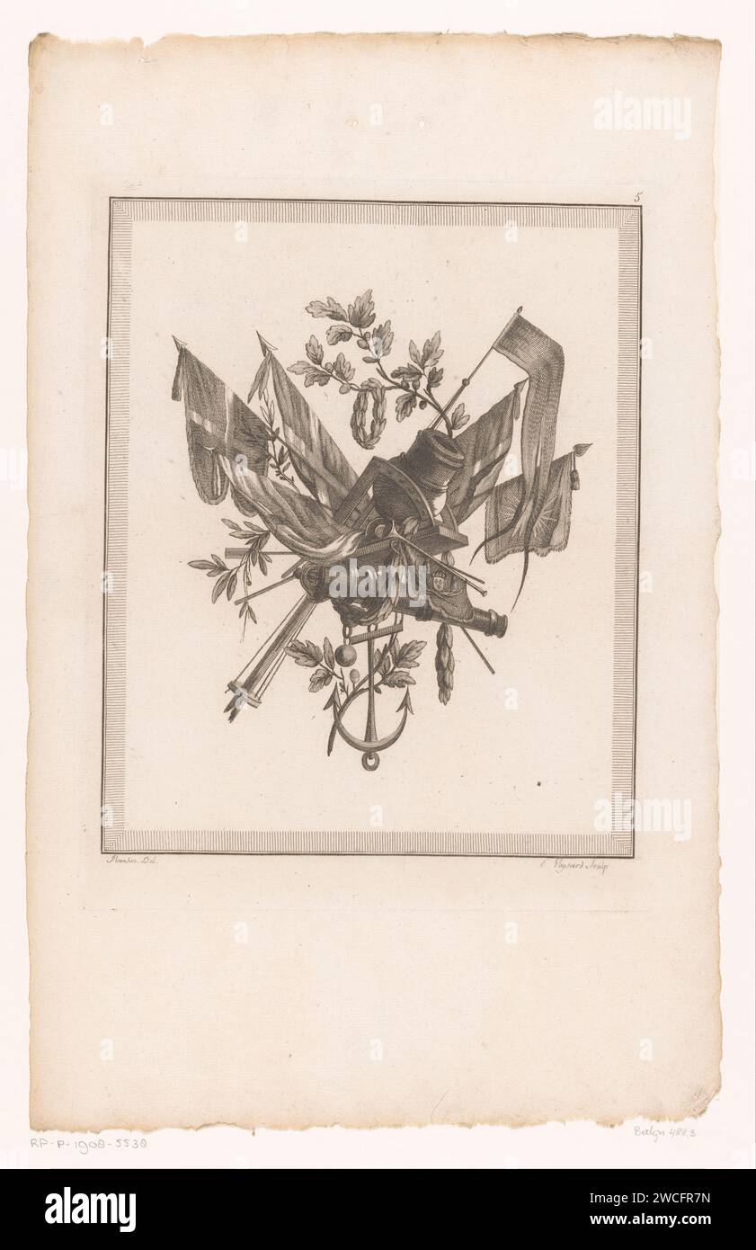 WAPERFEE, Etienne Claude VOYSARD, after Pierre Ranson, 1778 print A ...