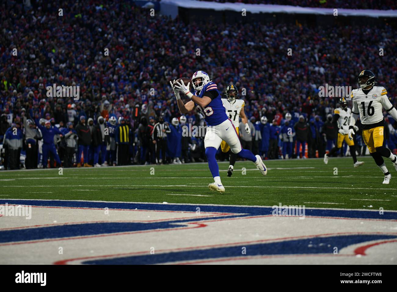 Orchard Park, New York, USA. 15th Jan, 2024. January 15th, 2024 Buffalo ...
