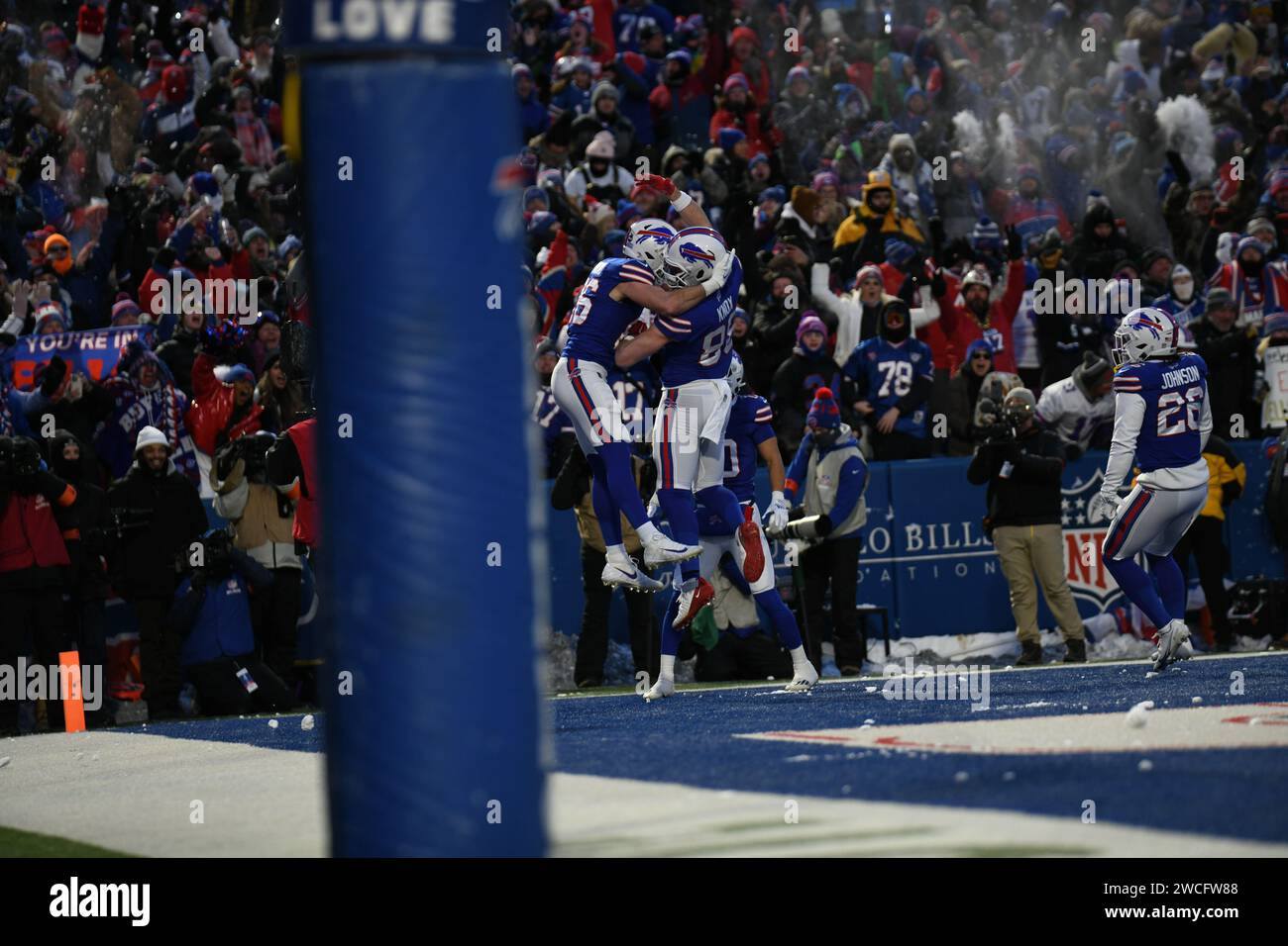 Orchard Park, New York, USA. 15th Jan, 2024. January 15th, 2024 Buffalo ...
