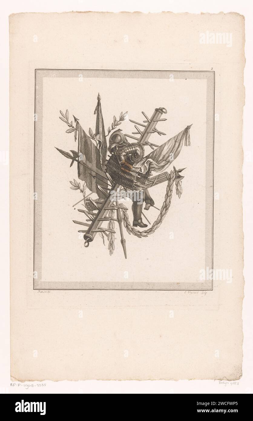 WAPERFEE, Etienne Claude VOYSARD, after Pierre Ranson, 1778 print A ...