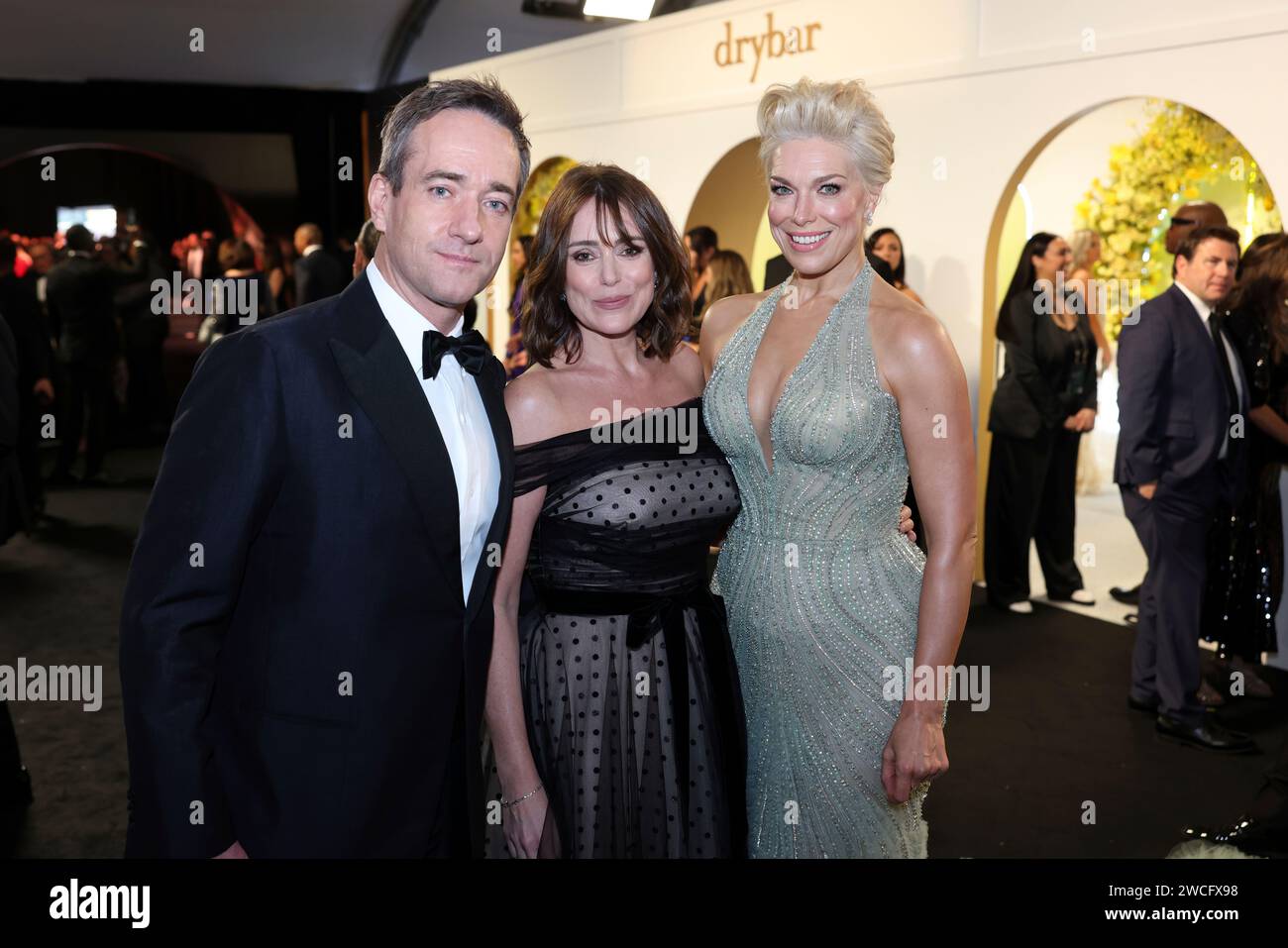 Matthew Macfadyen, from left, Keeley Hawes, and Hannah Waddingham ...