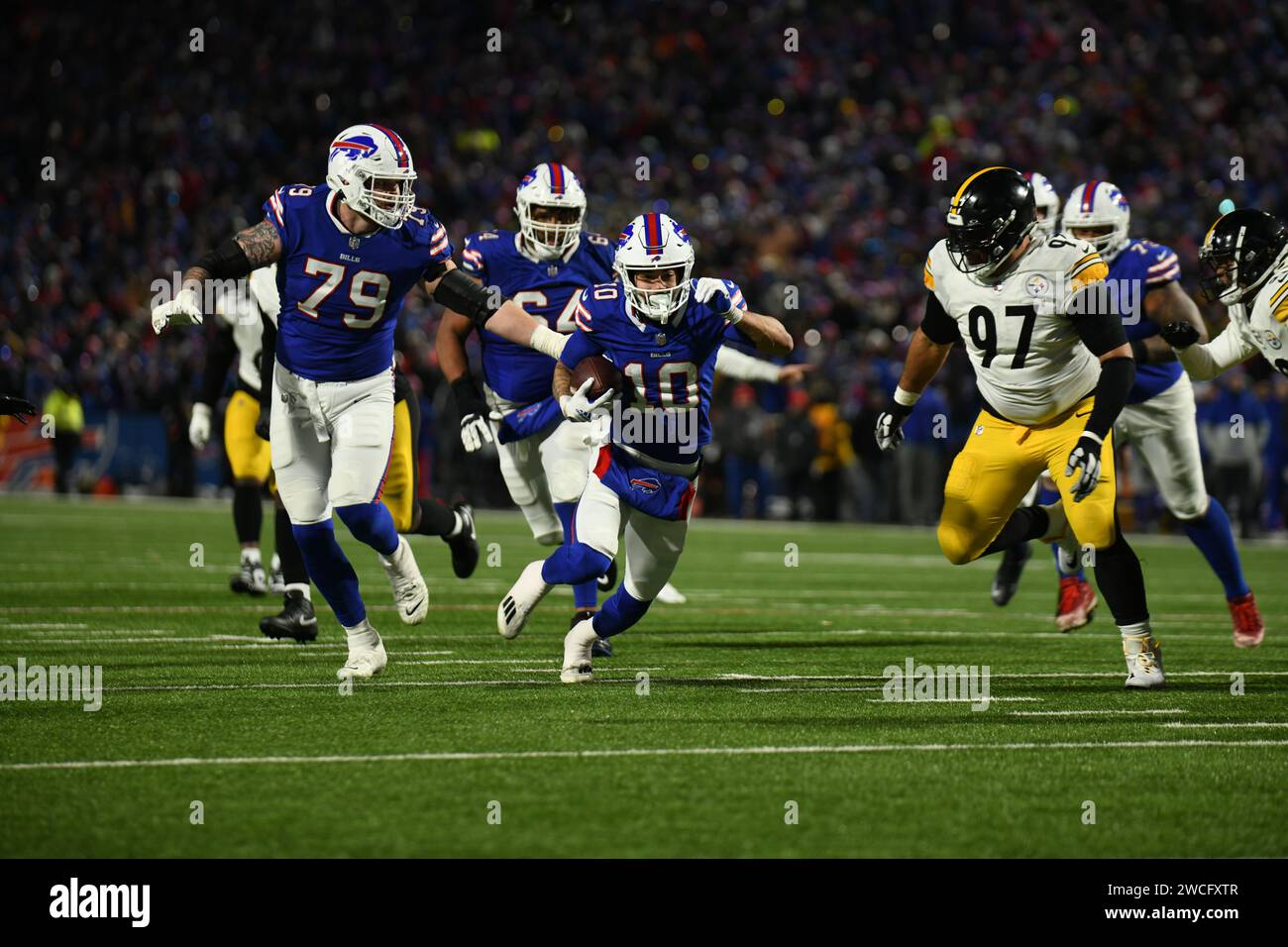 Orchard Park, New York, USA. 15th Jan, 2024. January 15th, 2024 Buffalo ...