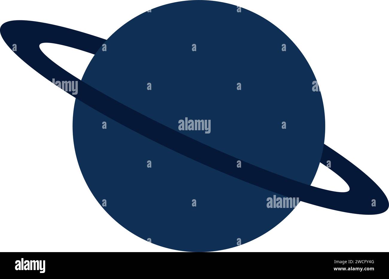 Planet silhouette icon Vector Stock Vector Image & Art - Alamy