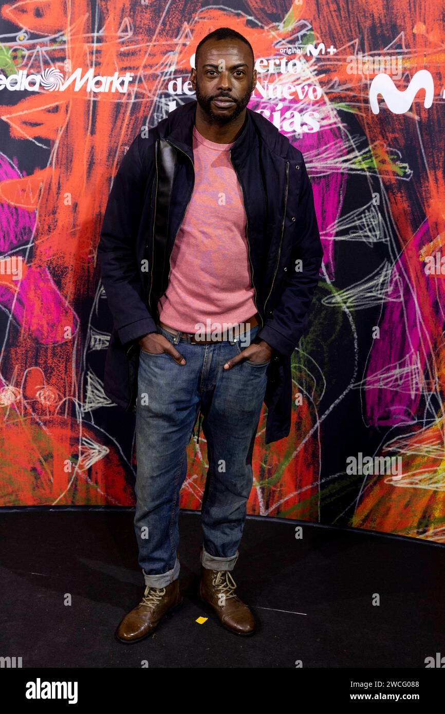 Madrid, Spain. 15th Jan, 2024. Bore Buika attends the concert of ...