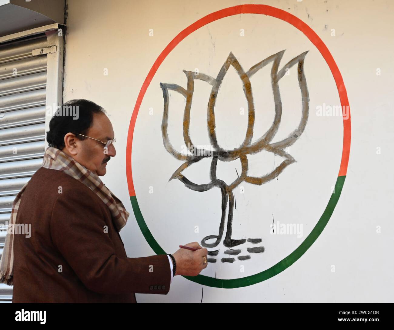 India. 15th Jan, 2024. NEW DELHI, INDIA - JANUARY 15: BJP National ...