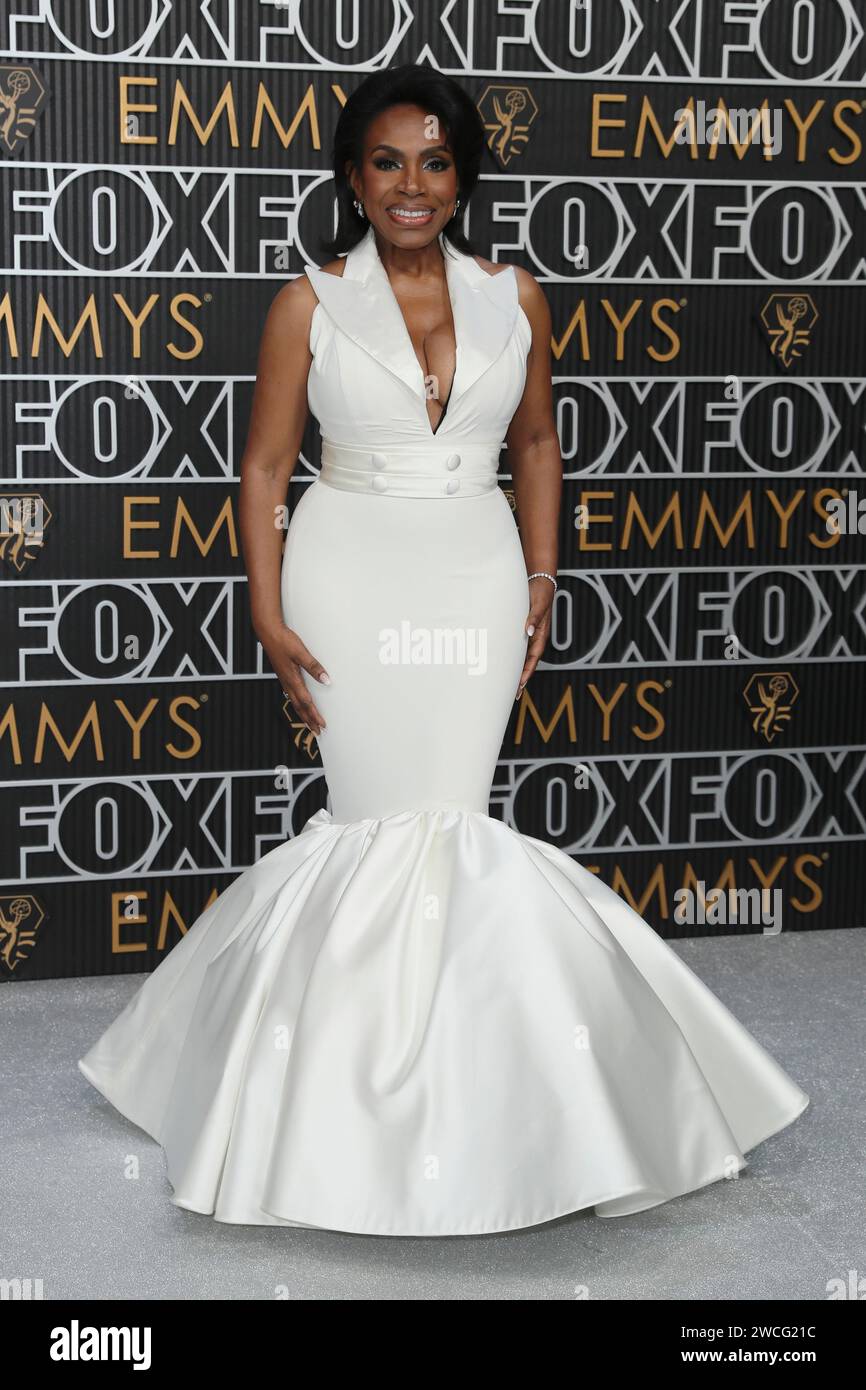 Sheryl Lee Ralph poses for a Red Carpet portrait at the 75th Emmy ...