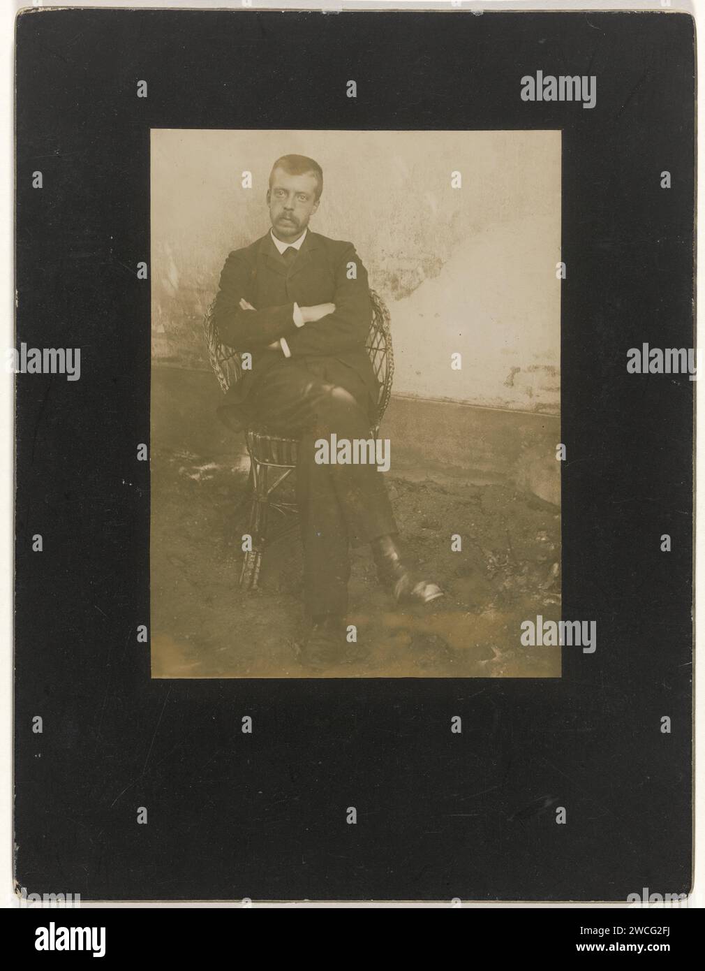 Portrait of Chap van Deventer, Willem Witsen (attributed to), 1890 ...