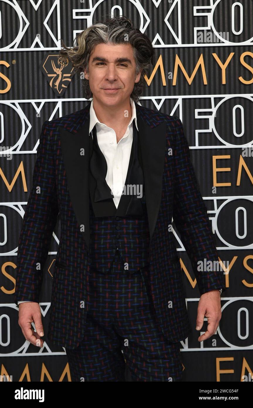 James Lance arrives at the 75th Primetime Emmy Awards on Monday, Jan ...