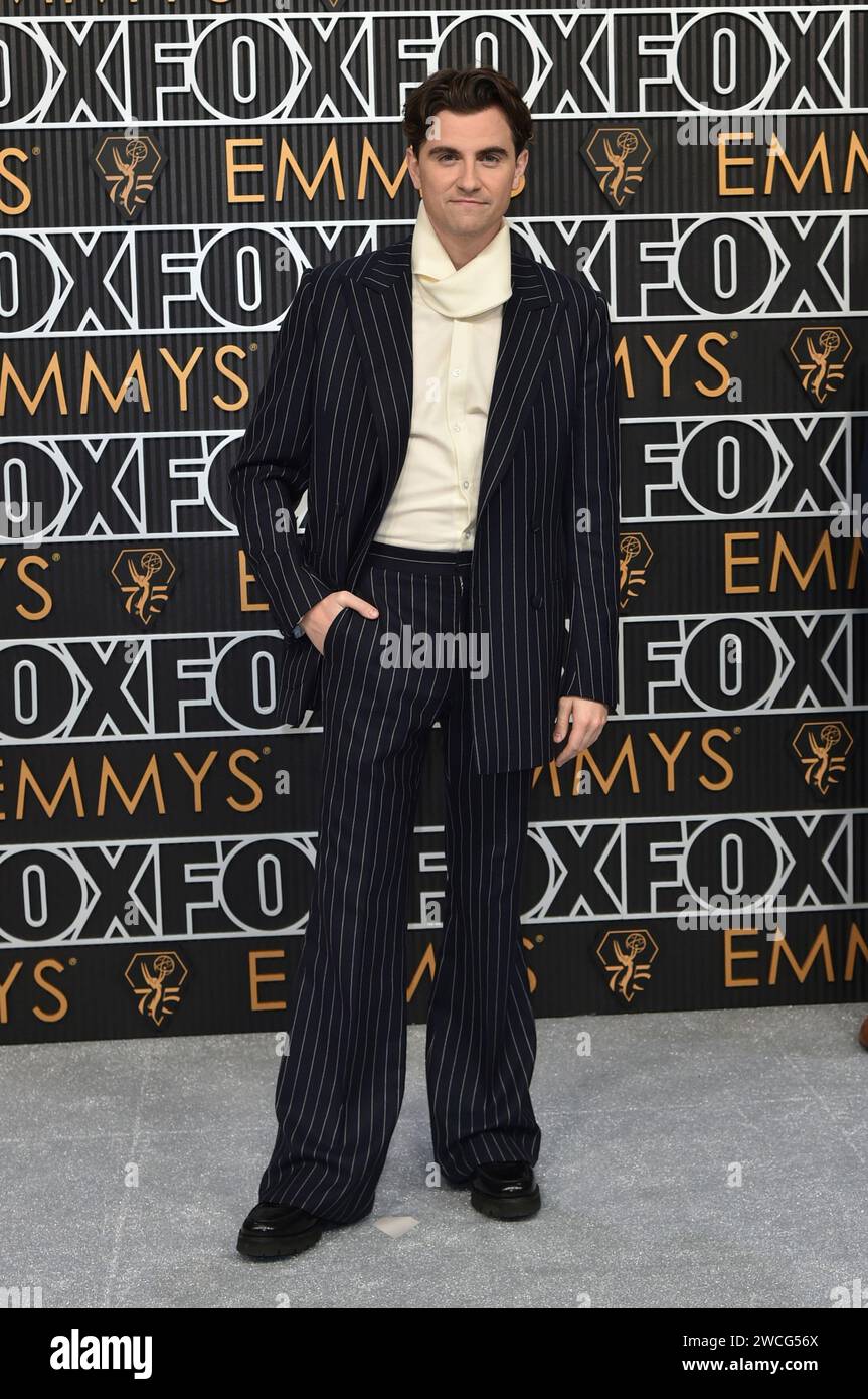 Billy Harris arrives at the 75th Primetime Emmy Awards on Monday, Jan ...