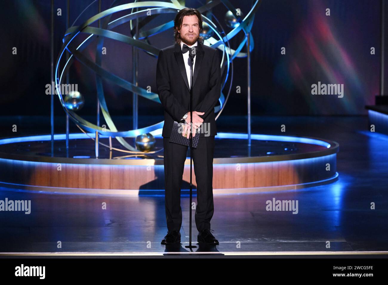 Jason Bateman presents the Emmy Award for outstanding directing for a ...
