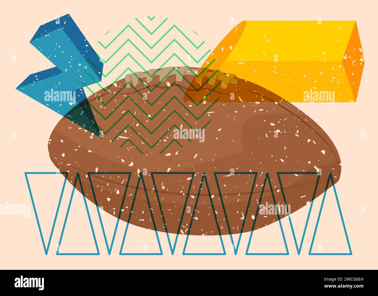 American collage Stock Vector Images - Alamy