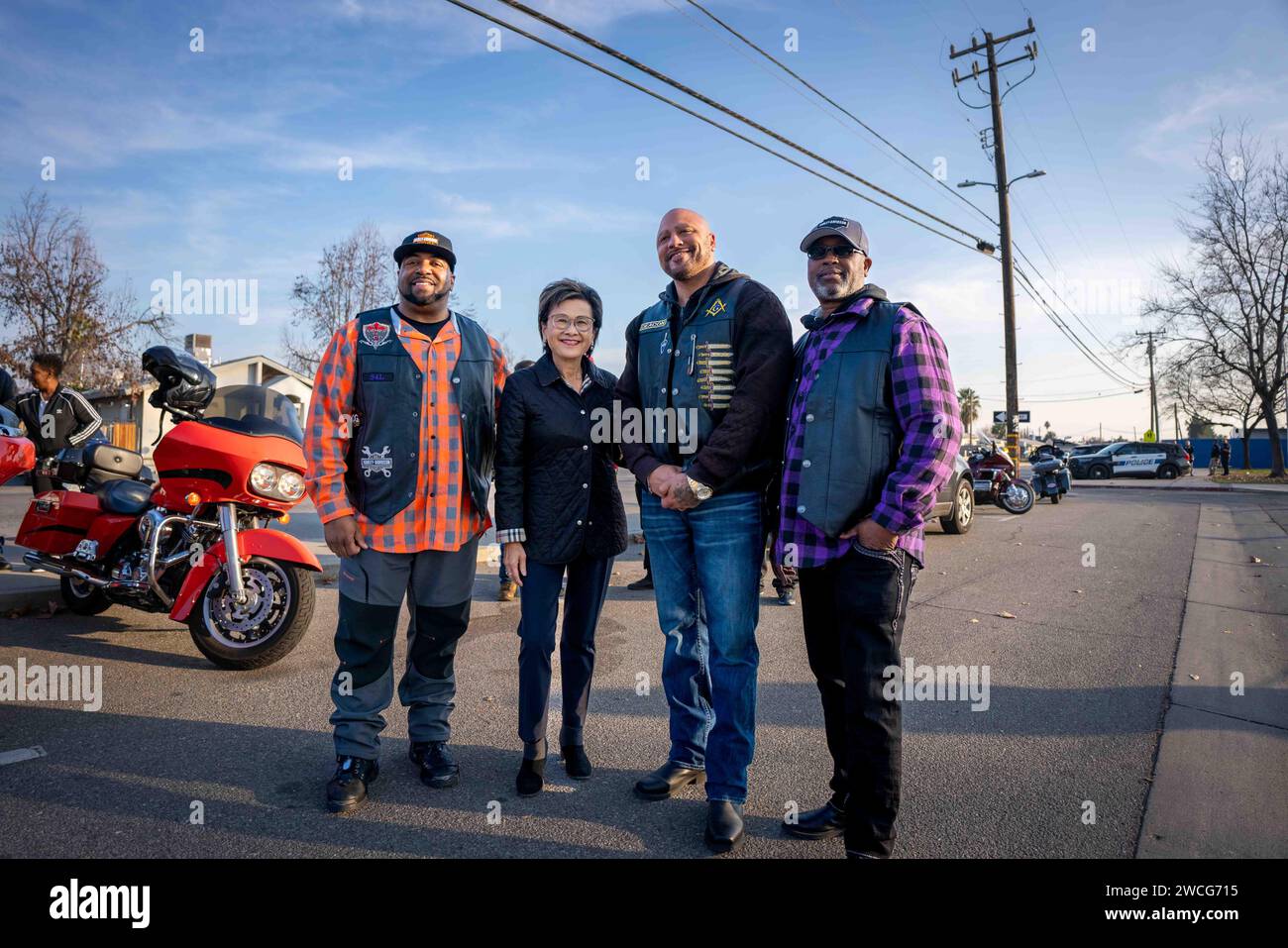 Bakersfield, California, USA. 15th Jan, 2024. Mayor Karen Goh poses for ...