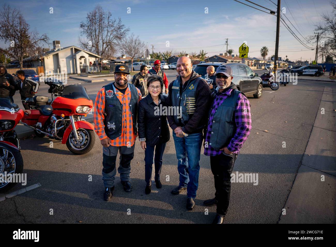 Bakersfield, California, USA. 15th Jan, 2024. Mayor Karen Goh poses for ...