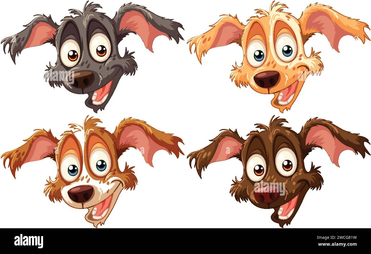 Lively emotions Stock Vector Images - Alamy
