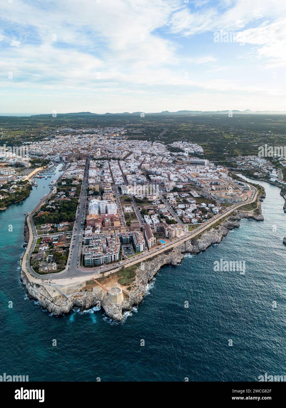 Menorca island aerial hi-res stock photography and images - Alamy
