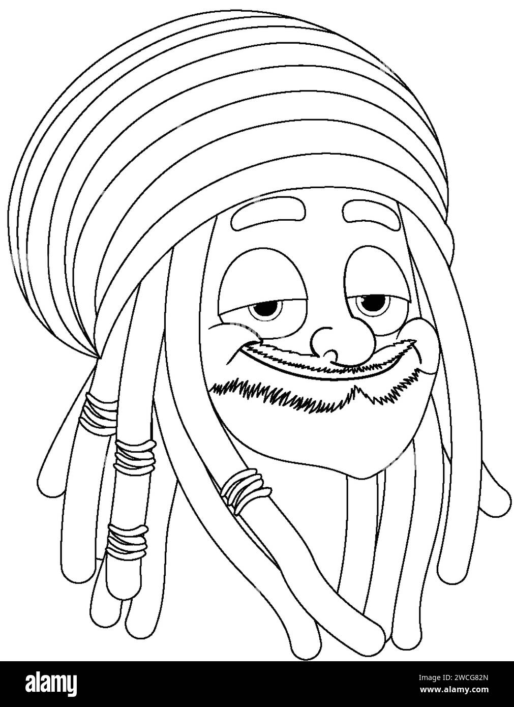 Dreadlock character hi-res stock photography and images - Alamy