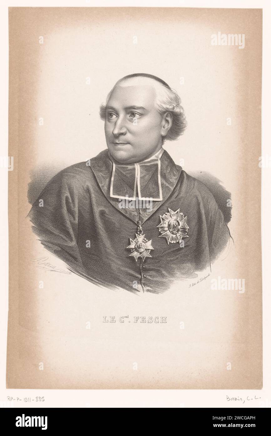 Portrait of cardinal joseph fesch hi-res stock photography and images ...