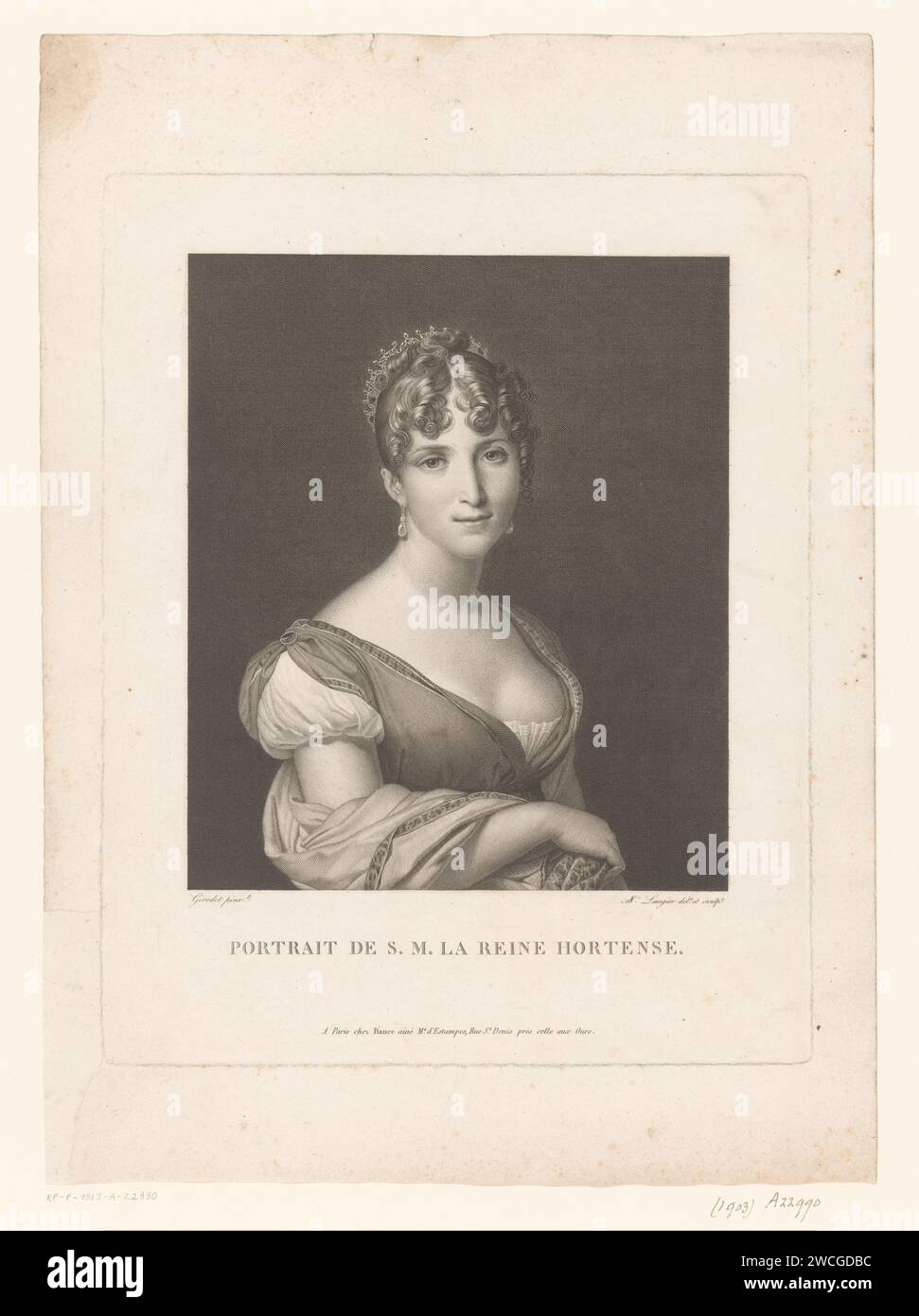 Portrait of hortense de beauharnais hi-res stock photography and images ...
