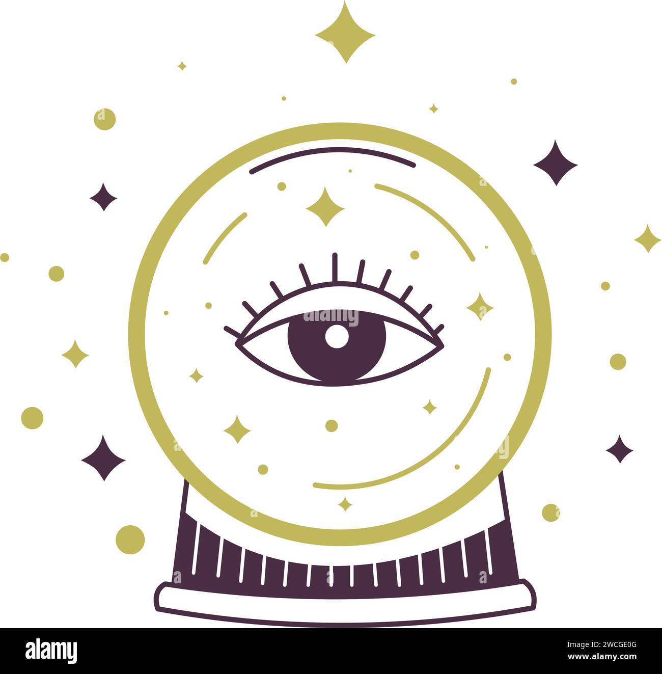 Quartz sphere Stock Vector Images - Alamy