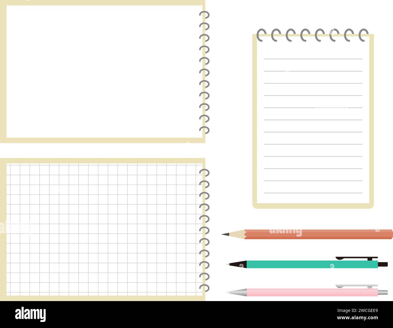 Horizontal ruled lines Stock Vector Images - Alamy