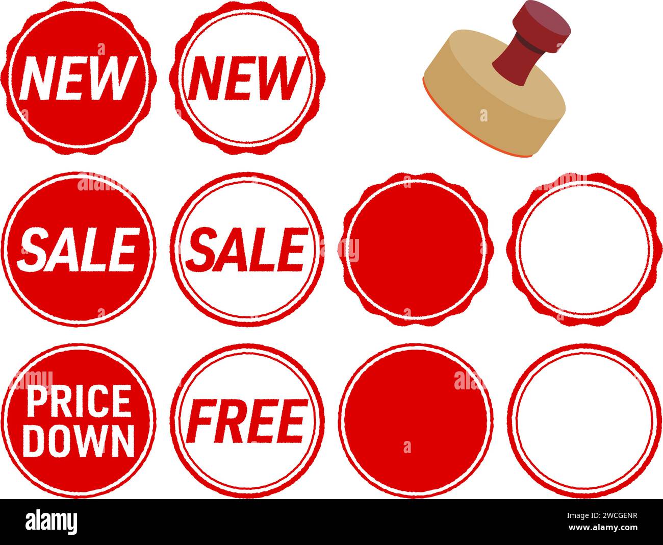 Stamp ec Stock Vector Images - Alamy