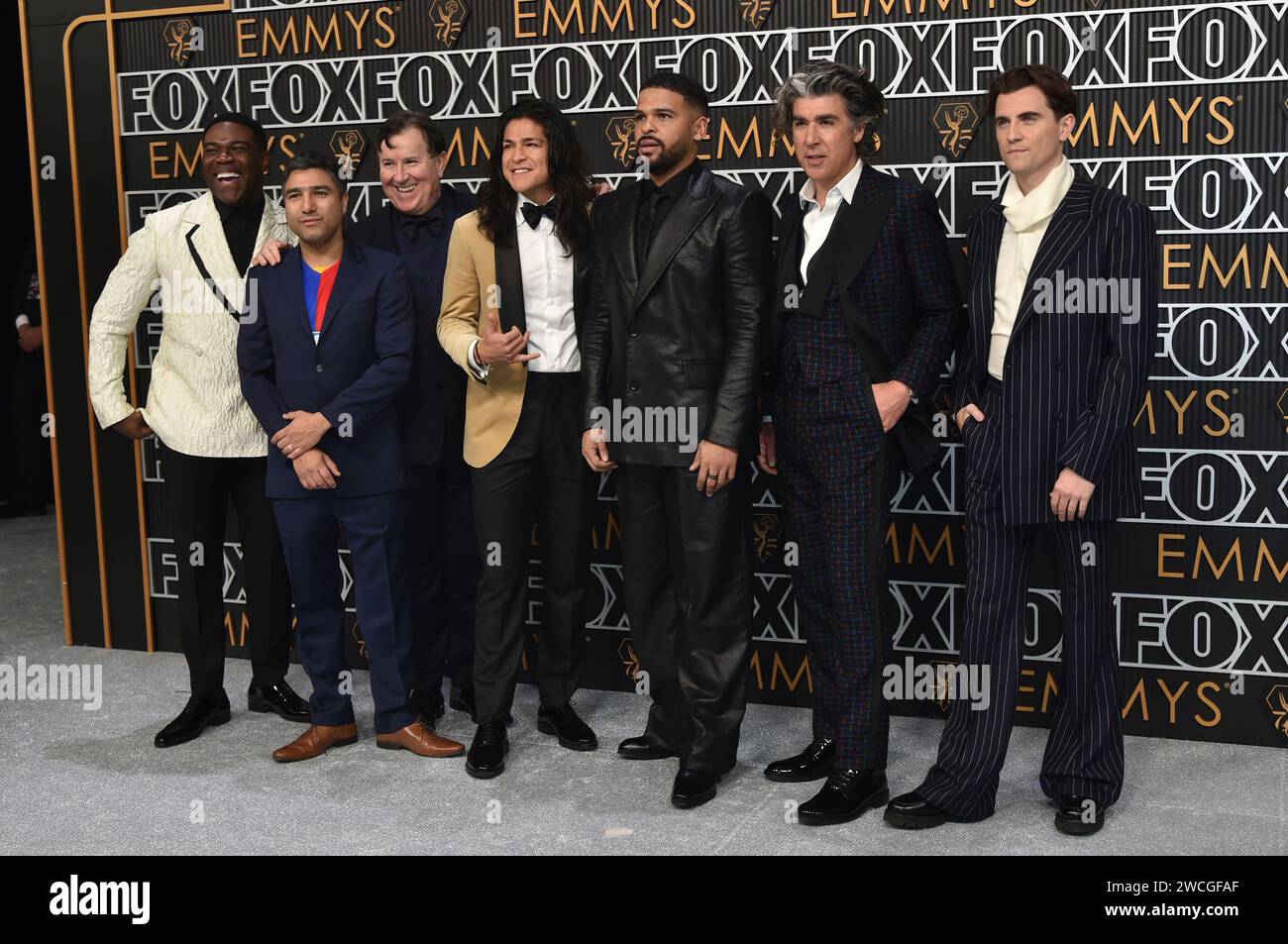 Sam Richardson, from left, Nick Mohammed, Jeremy Swift, Cristo ...