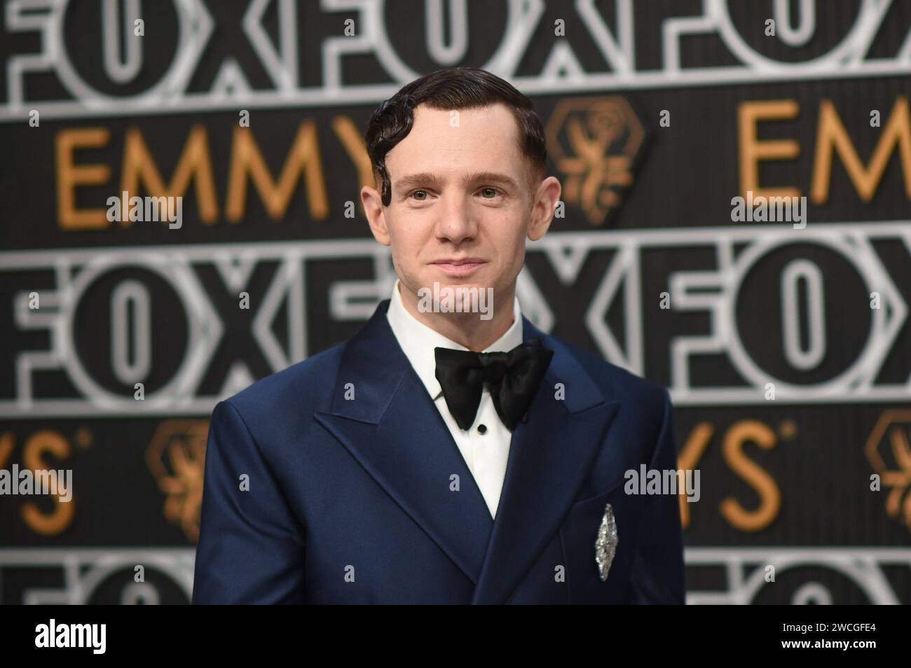 Chris Perfetti arrives at the 75th Primetime Emmy Awards on Monday, Jan ...
