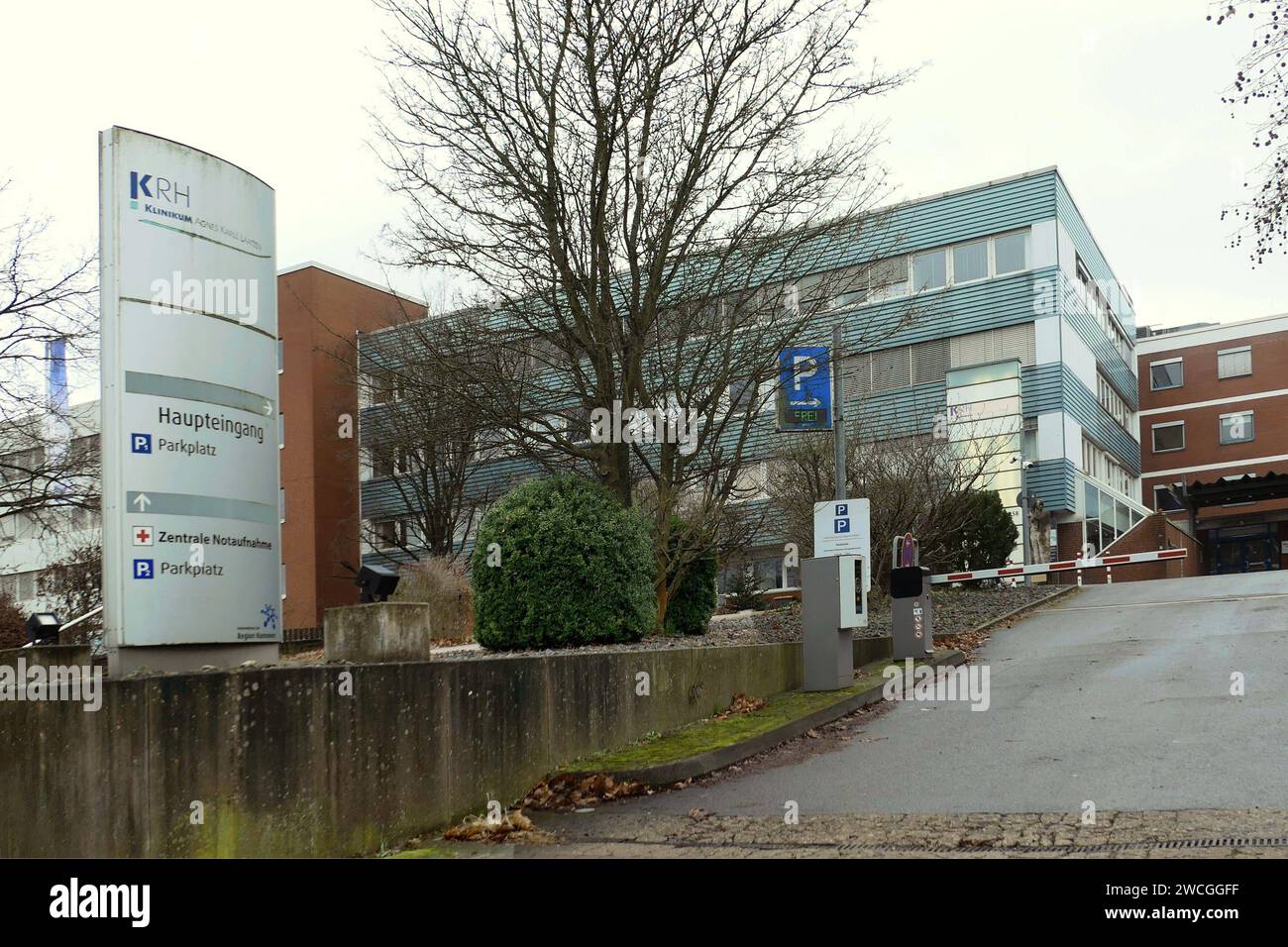 KRH Klinikum Agnes-Karll in Hannover-Laatzen - gesehen am 14.01.2024 ...