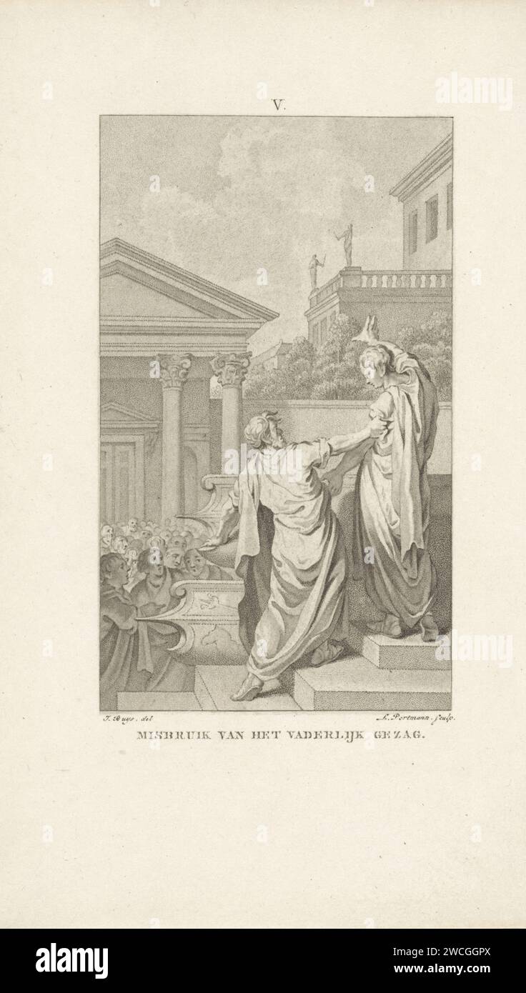 Flaminius can be carried away by his father, Ludwig Gottlieb Portman ...