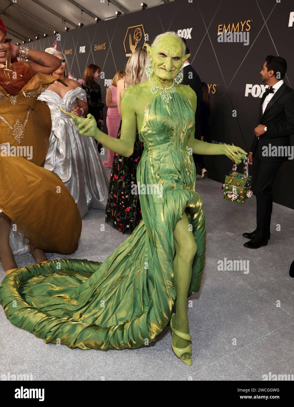 Drag artists Princess Poppy from Rupaul's Grag Race walks the red ...