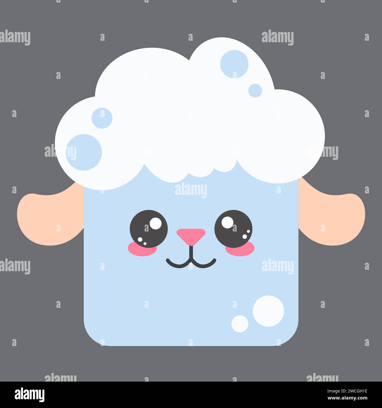 Cartoon lamb hi-res stock photography and images - Alamy