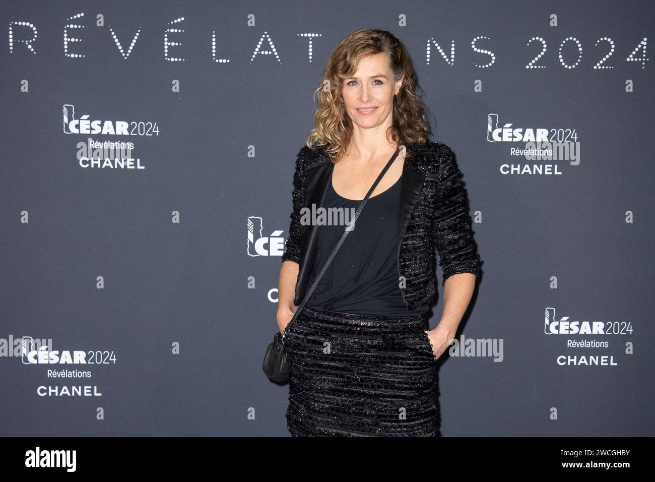 Paris, France. 15th Jan, 2024. Cecile de France attending the Cesar Revelations 2024 in Paris ...
