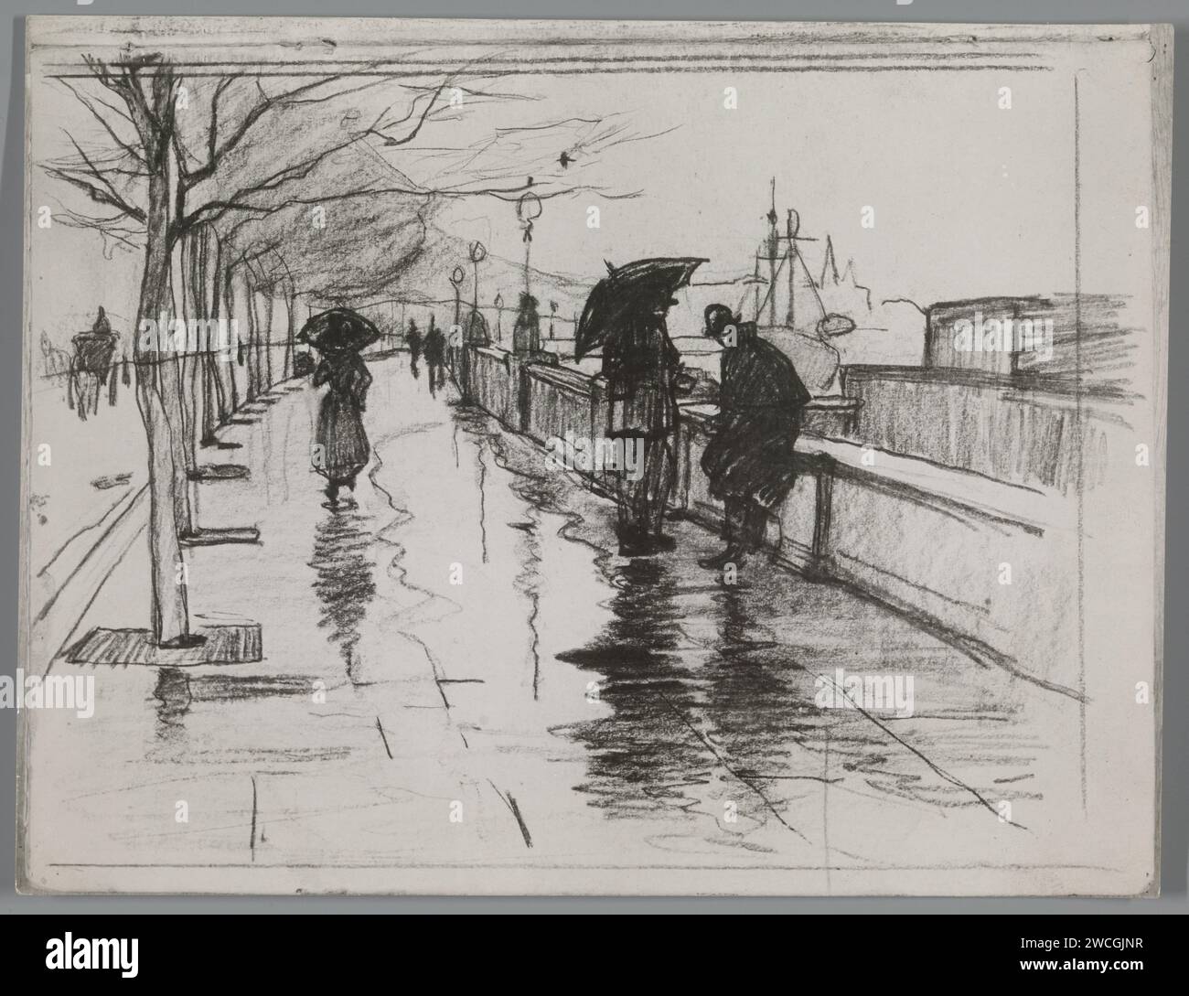 Reproduction to a photo, painting, drawing or print, various ...